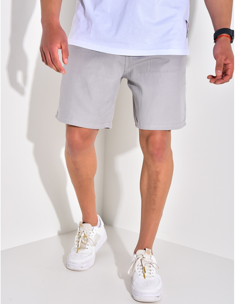 Short en jeans