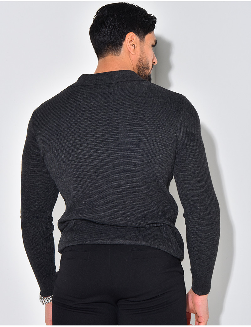 Polo texturé