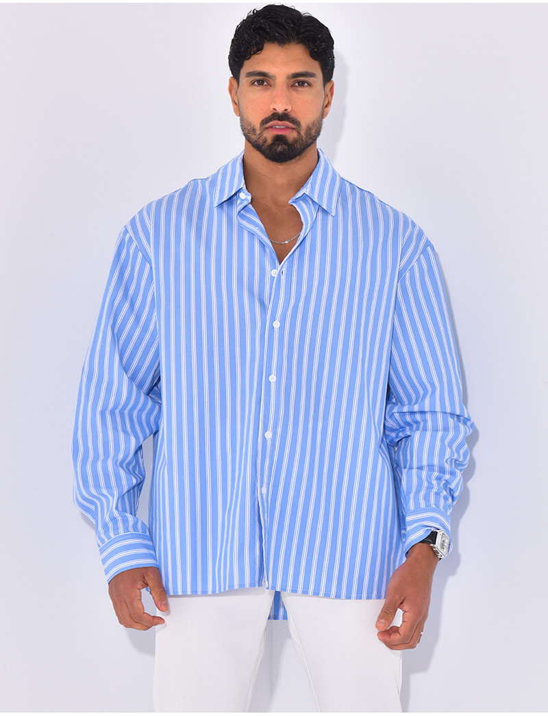 Chemise à rayures