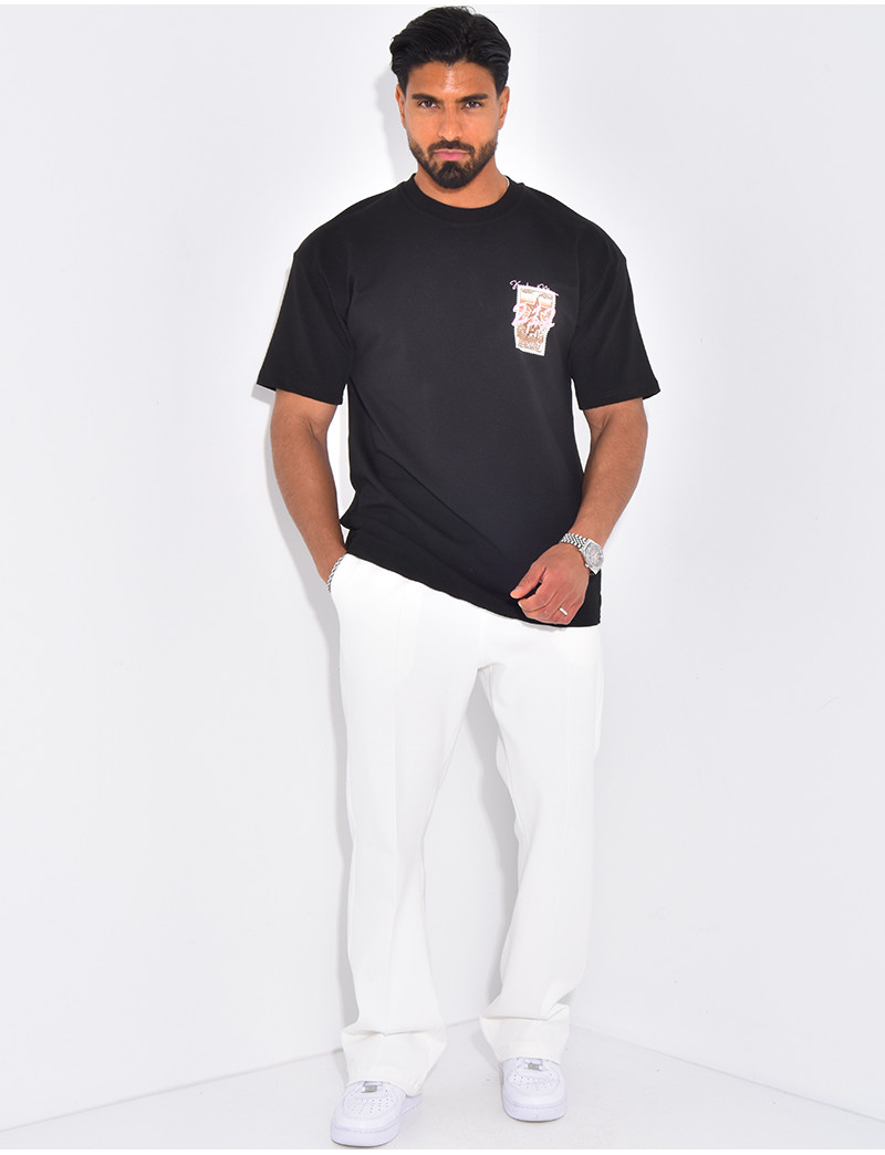 T-shirt timbre "212"