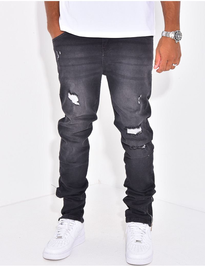Jeans Homme Tendance, Déchiré, Slim, Délavé | Jeans Industry